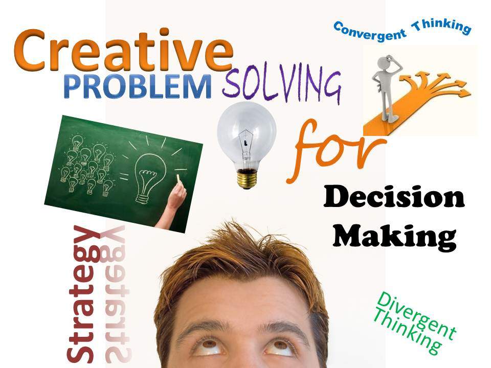Creative Decision Making And Problem Solving Creative Decision Making And Problem Solving