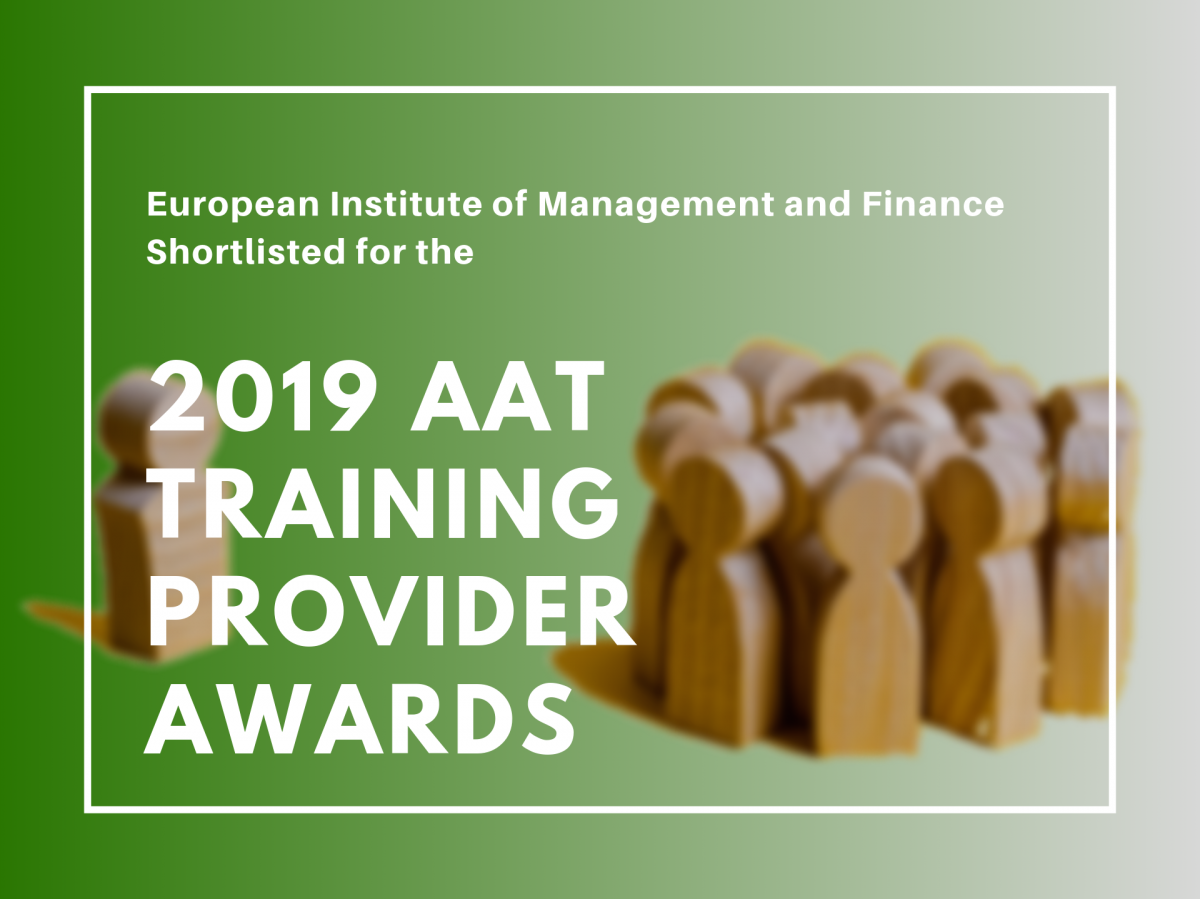 EIMF Shortlisted for the 2019 AAT Training Provider Awards - European ...