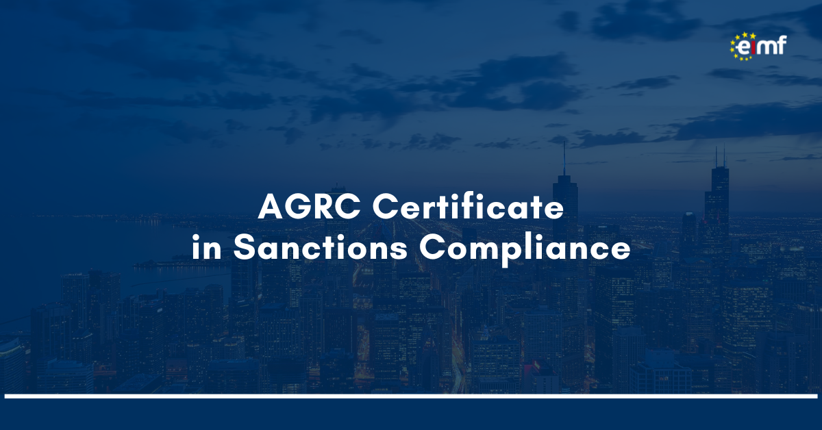 AGRC Launches New Certificate in Sanctions Compliance - European ...