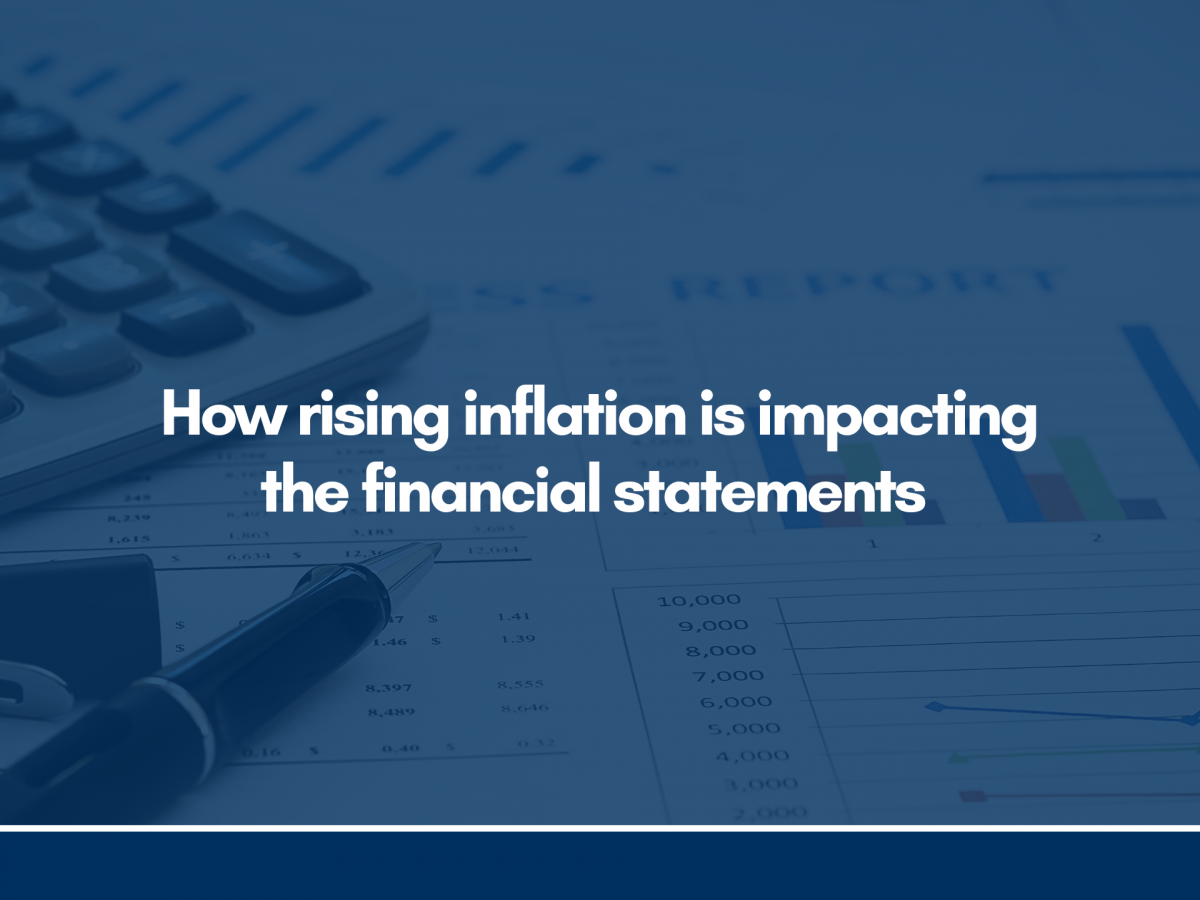 How rising inflation is impacting the financial statements - European ...