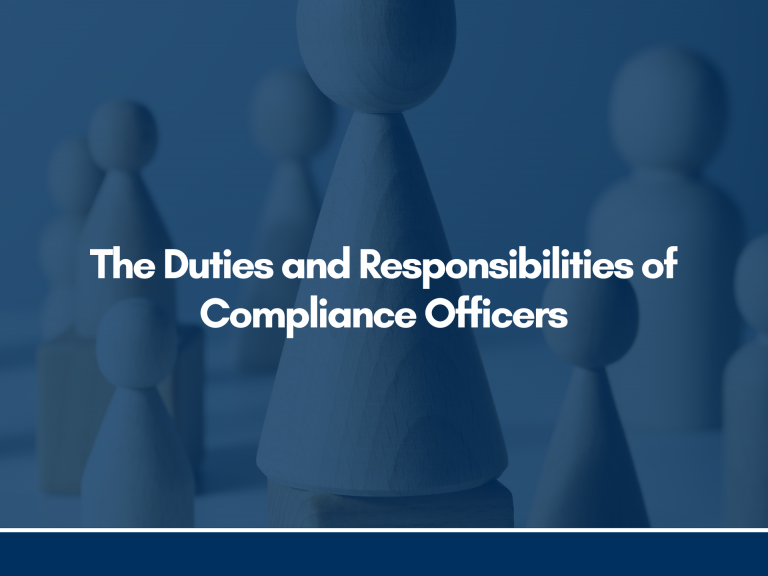 The Duties and Responsibilities of Compliance Officers - European ...